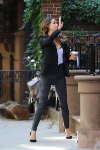 Keri Russell Heads to The Tonight Show With Jimmy Fallon in NY 08/04 ...