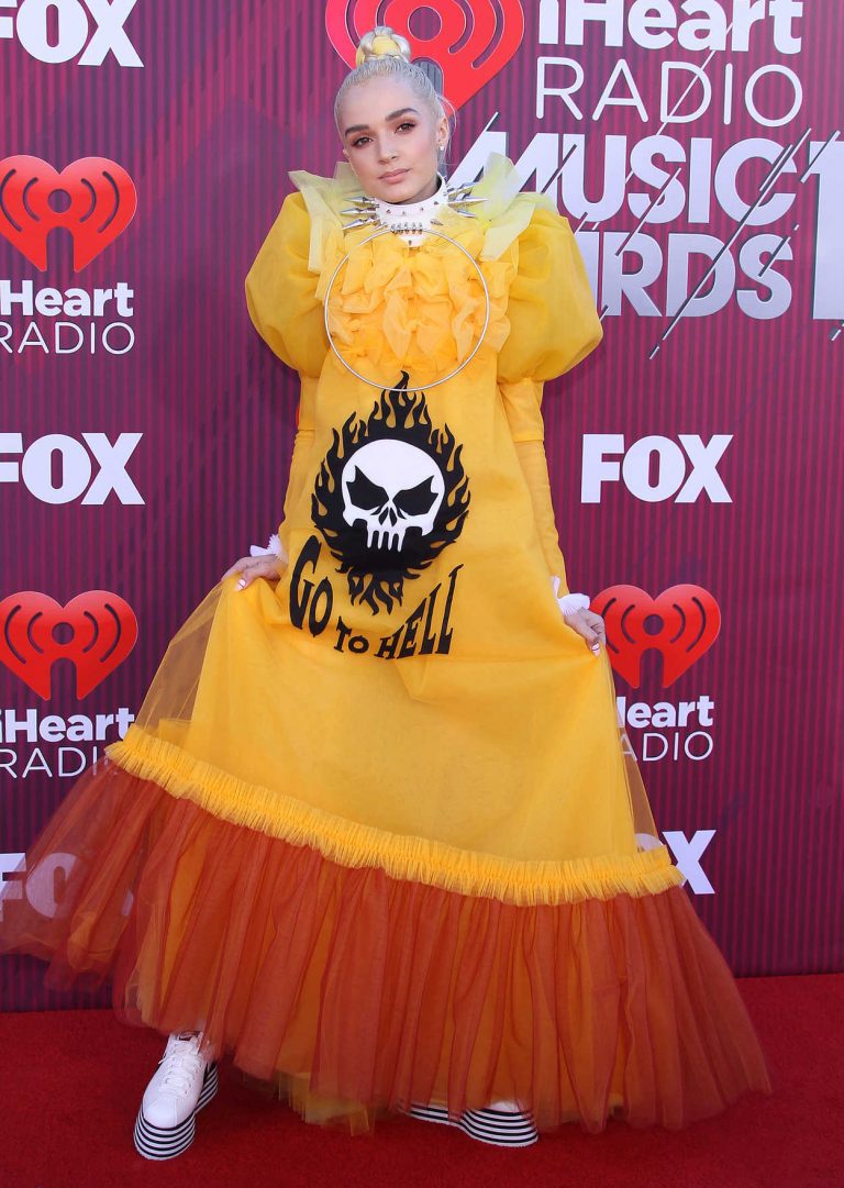Poppy Attends 2019 iHeartRadio Music Awards at Microsoft Theater in LA ...