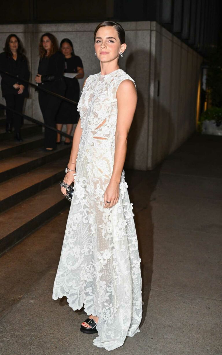 Emma Watson Attends The Kering Foundation’s Caring for Women Dinner at ...