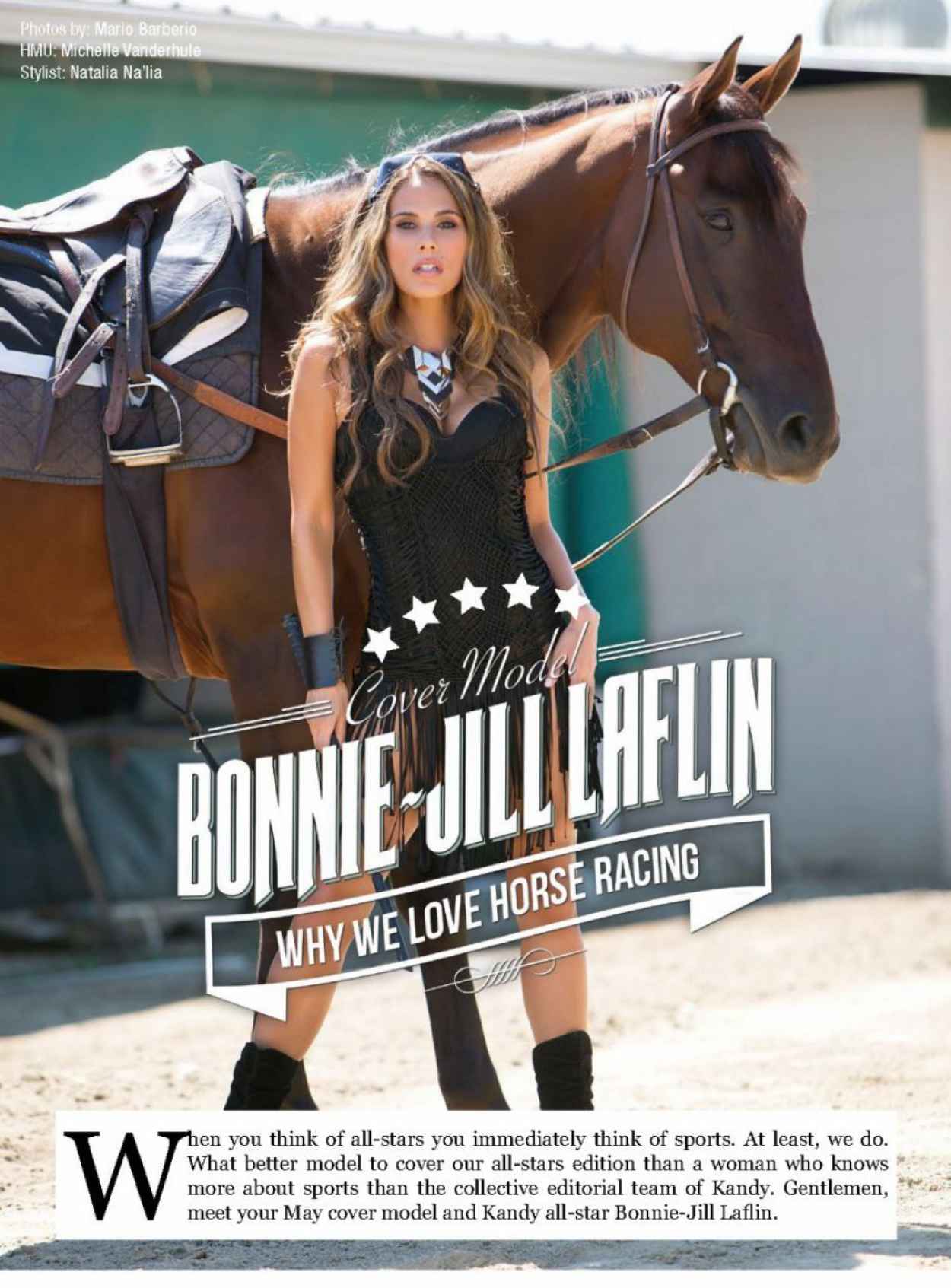 Bonnie-Jill Laflin – Kandy Magazine (US) May 2015 Issue – celebsla.com